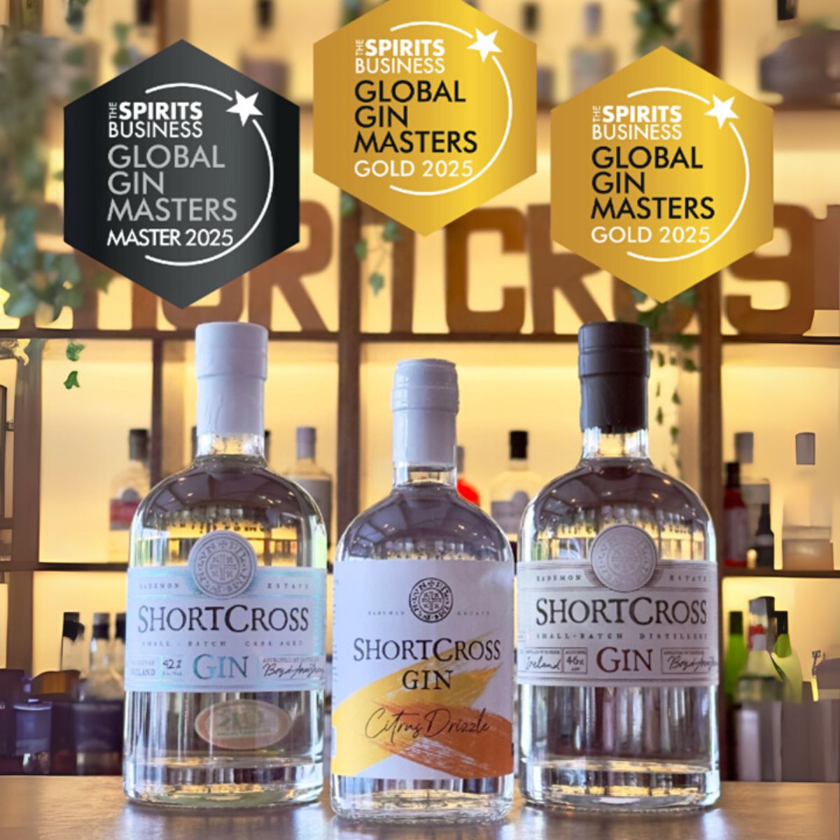 Shortcross Gin Awards - Rademon Estate Distillery